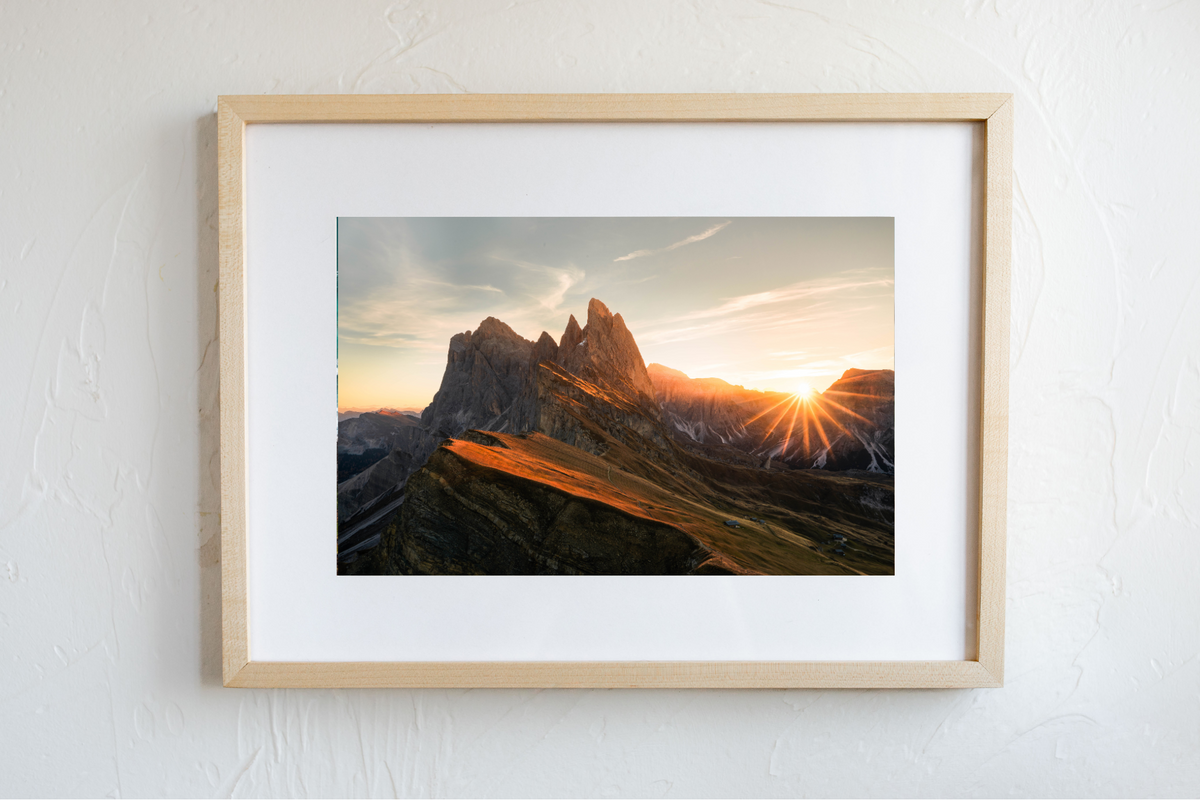 Seceda Sunrise – Nicoles Prints